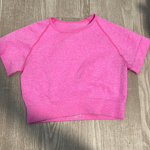 Tops | Hot Pink Workout Top | Poshmark